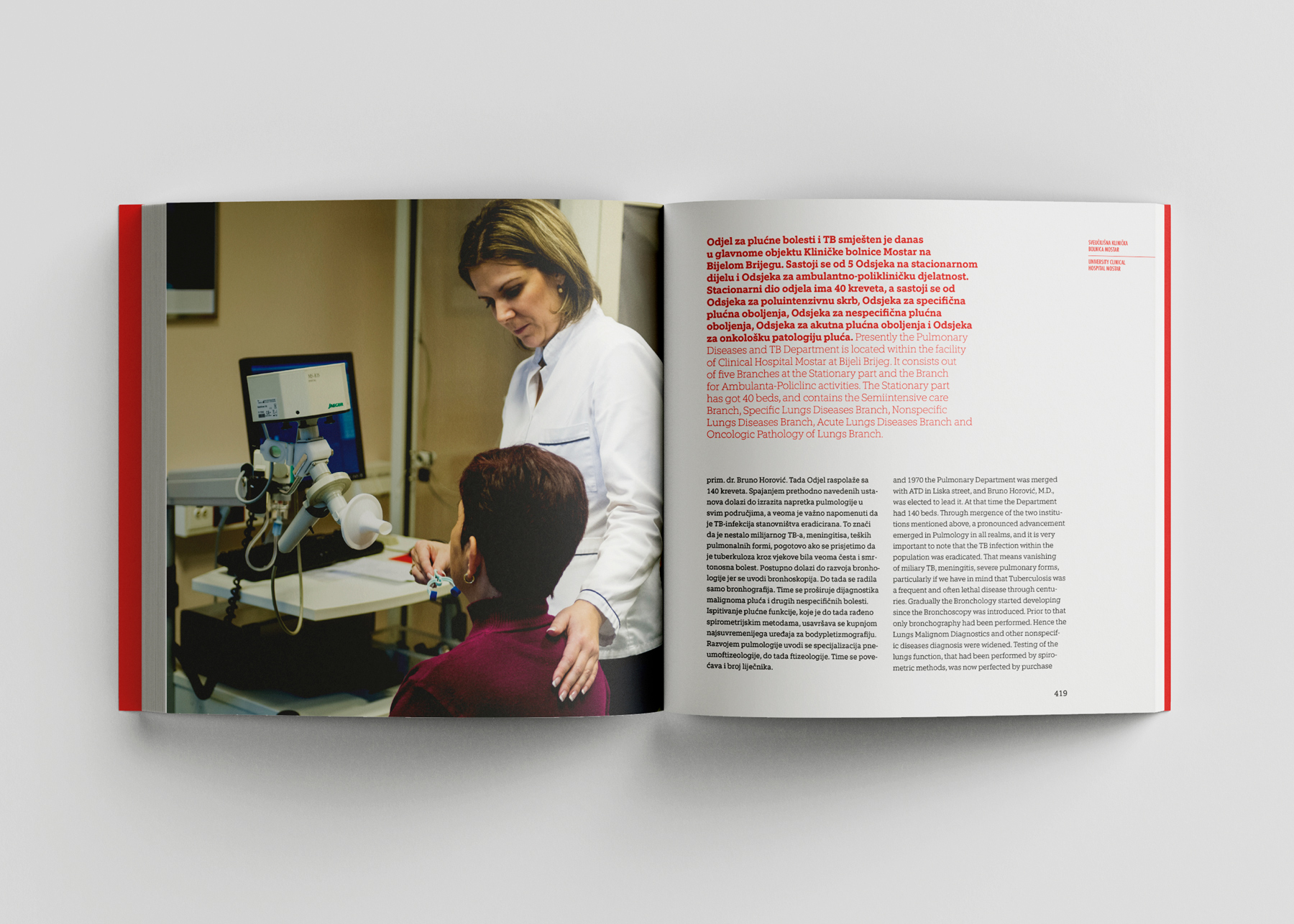 Design of the “Official History of University Clinical Hospital Mostar ...